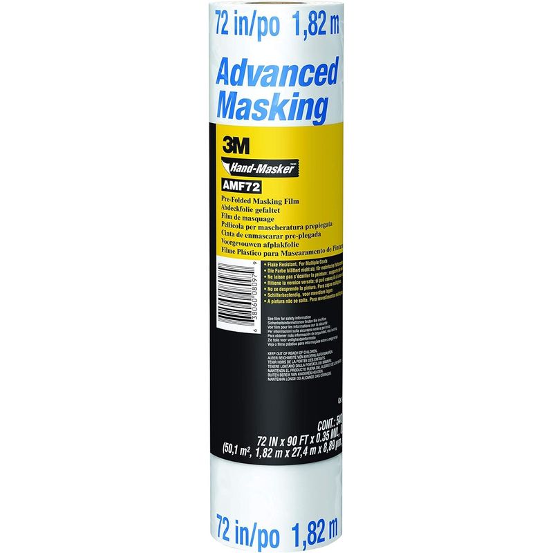 3M Hand-Masker Advanced Masking Film - 1 Roll 1,82 m x 27,4 m ...