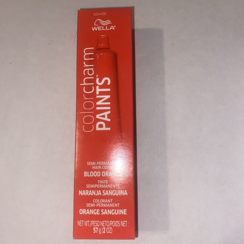 Wella Color Charm Paints Semi Permanent Hair Color 2oz Blood Orange ...