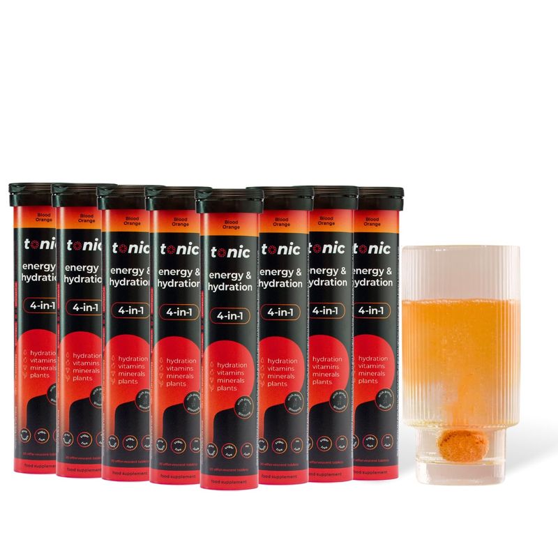 Tonic Health Energy and Hydration Tablets - 15 Vitamins, Minerals ...