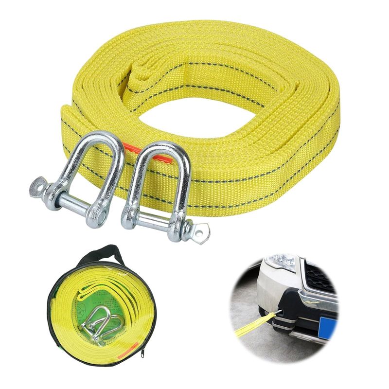 ZHYUAN Tow Rope, Tow Rope Car, 5 Metres, 5 Tonnes (11000 Lbs ...