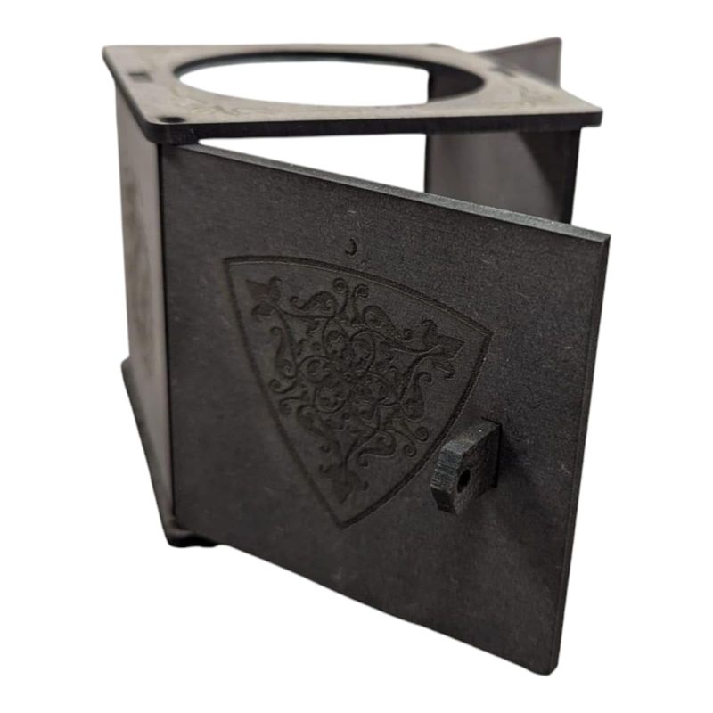 Magician's Secret Compartment Box – Black MDF Wood – production box for ...