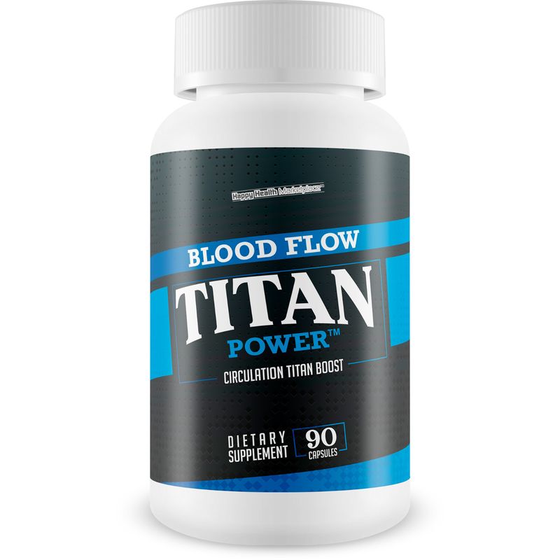 Blood Flow Titan Power Circulation Titan Boost - Mens Blood Flow ...