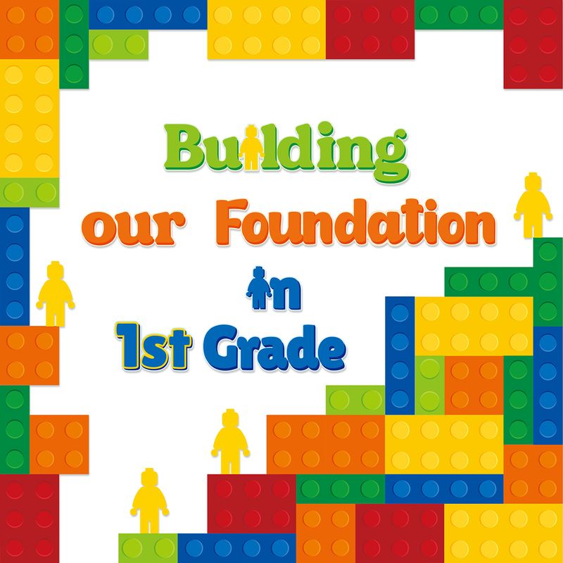 AgincBerry 86PCS Building First Grade Cutouts Classroom Bulletin Board ...