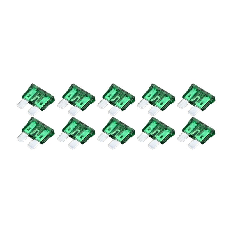 30A Auto Supplies Flat Fuse Blade Fuse Pack of 10 - Online Marketplace ...