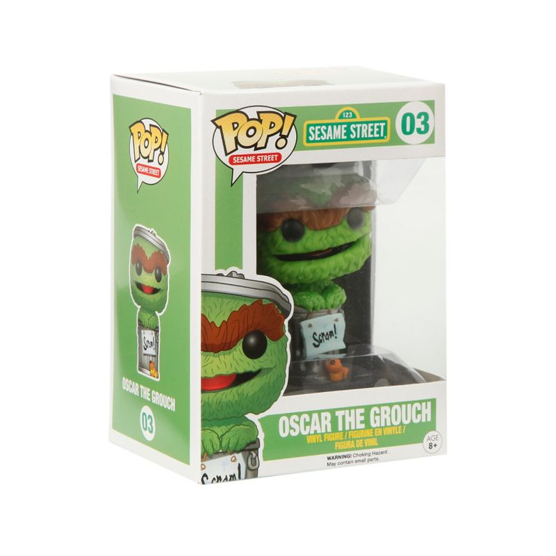 Funko POP TV: Sesame Street Oscar The Grouch Action Figure - Online ...