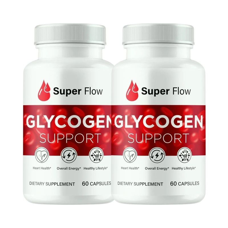 2-Pack Super Flow Glyco Optimizer, SuperFlow Glycogen Support - 120 ...
