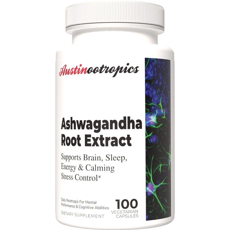 Ashwagandha Root Extract 100 Premium Capsules - Online Marketplace ...