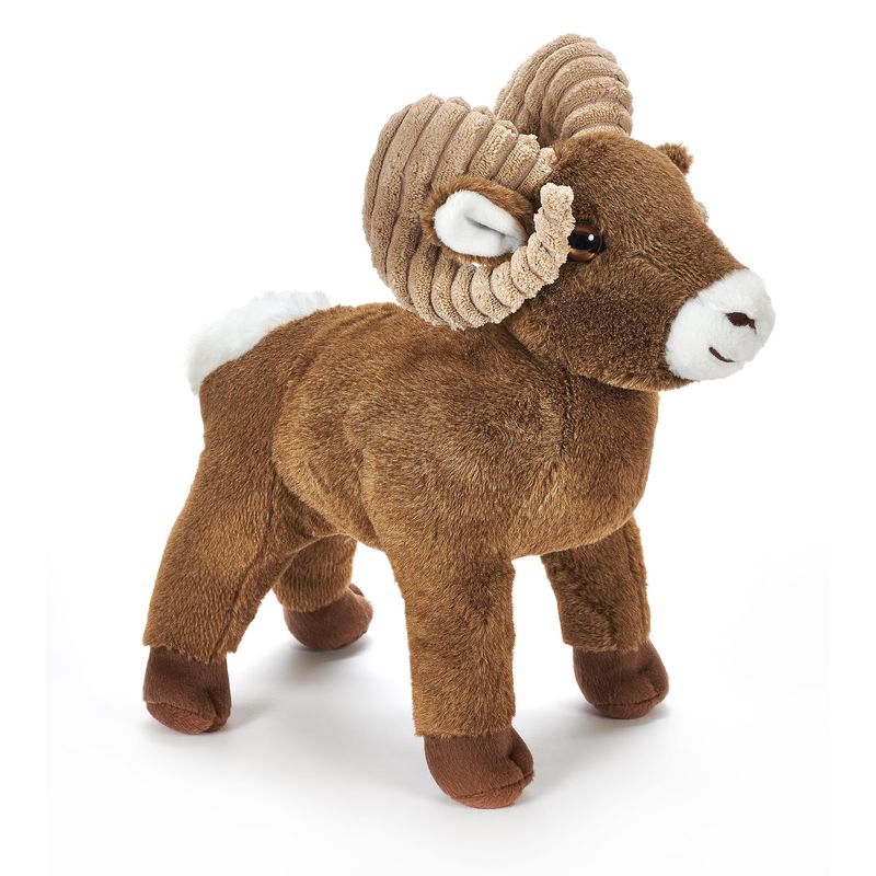 The Petting Zoo Big Horn Sheep Stuffed Animal Plushie, Gifts for Kids ...