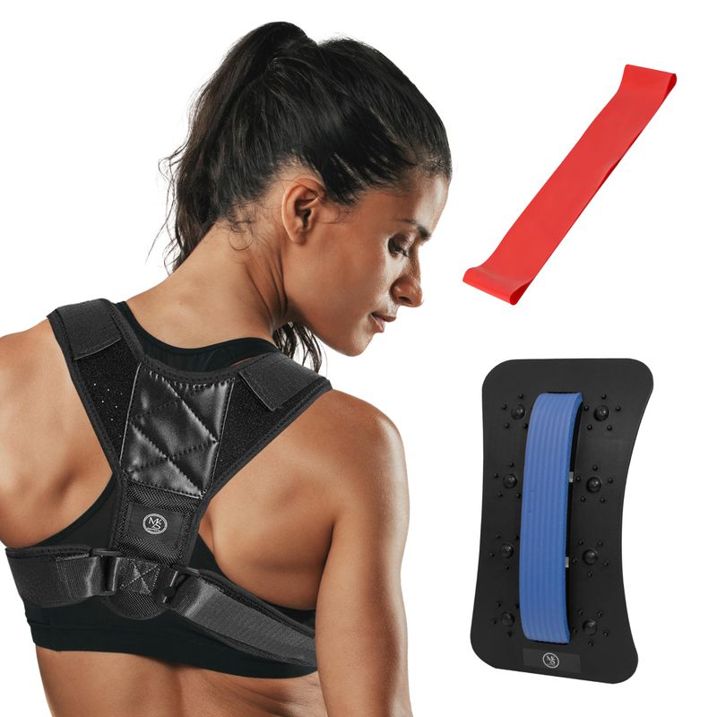 M/S Eighteen - Posture Corrector, Back Cracker and Resistance Band ...