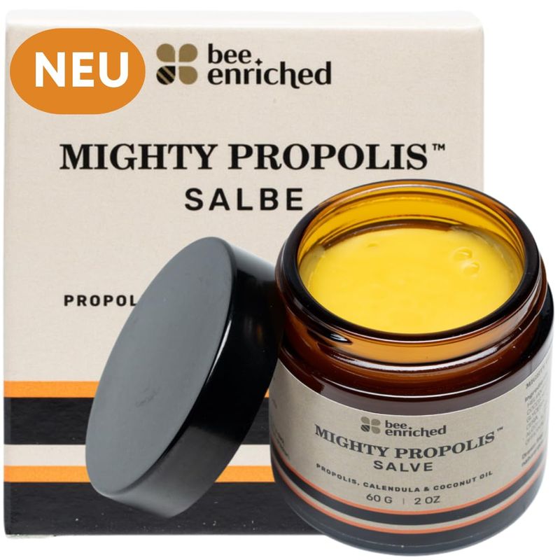 Mighty Propolis Salbe 60g | Pflegende Wund und Heilsalbe | Zugsalbe ...