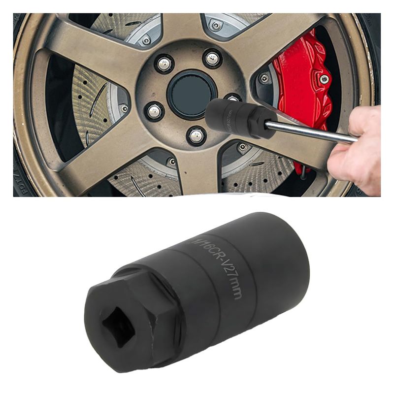 GLSOWEE Oil Pressure Switch Socket, 1 1/16" Socket Switch Fits 3/8 ...