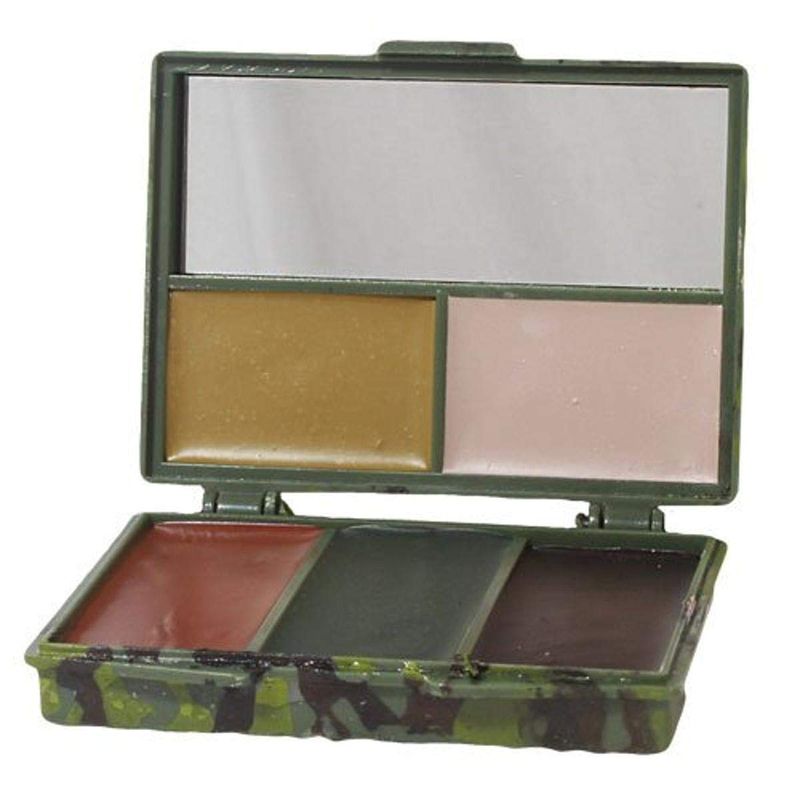 Fox Outdoor Products Camouflage Compact Face Paint, Light Green/Dark ...