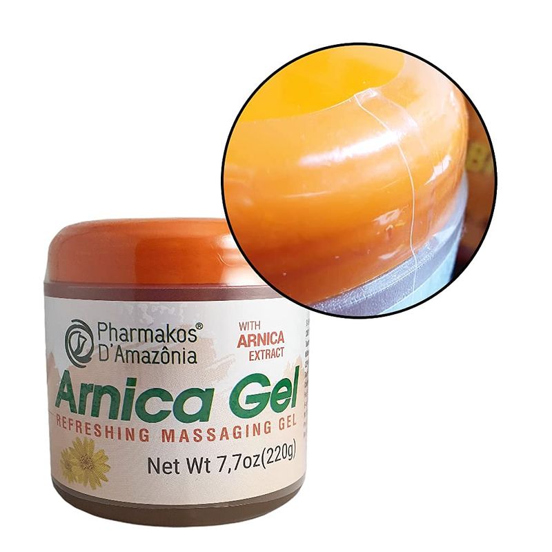 Pharmakos Arnica Gel Cream, Refreshing Massage Gel for Bruises ...