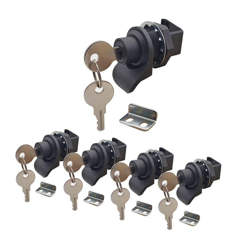 PUROCEAN Push Button Lock Push Open Latch Push Close Knob Golf Cart ...