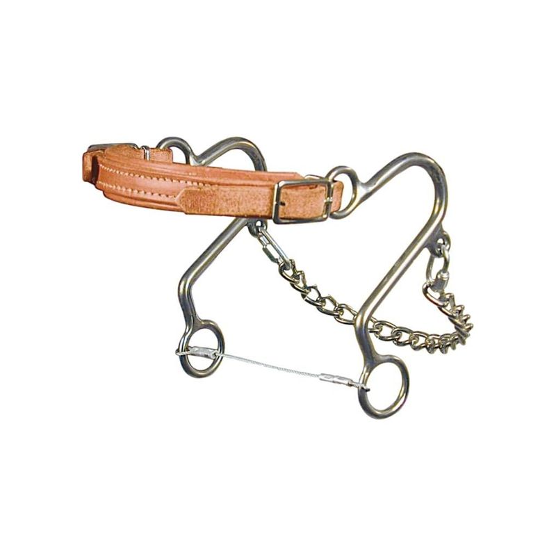 Reinsman 964L Leather Nose Little S Hackamore - 6" Cheeks Adjustable ...