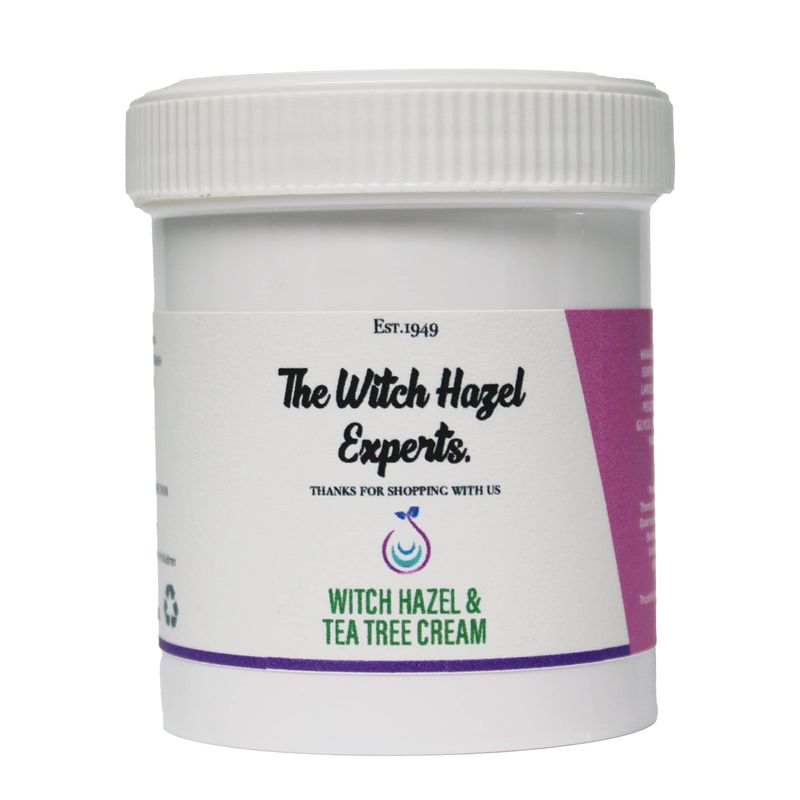 The Witch Hazel Experts | Tea Tree & Witch Hazel Cream 200g | Calm ...