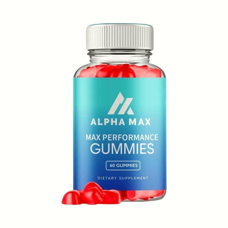 Alpha Max Performance Gummies for Men, AlphaMax Gummies - 60 Gummies ...