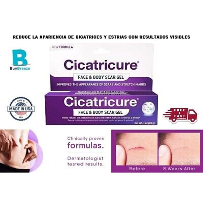 Cicatricure crema para borrar eliminar cicatrices quemaduras manchas ...