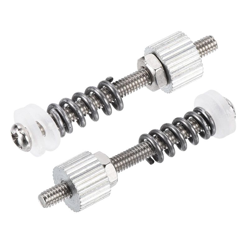 sourcing map CPU M2.5 Water Cooling Head Screw Iron Fixing Screws with ...