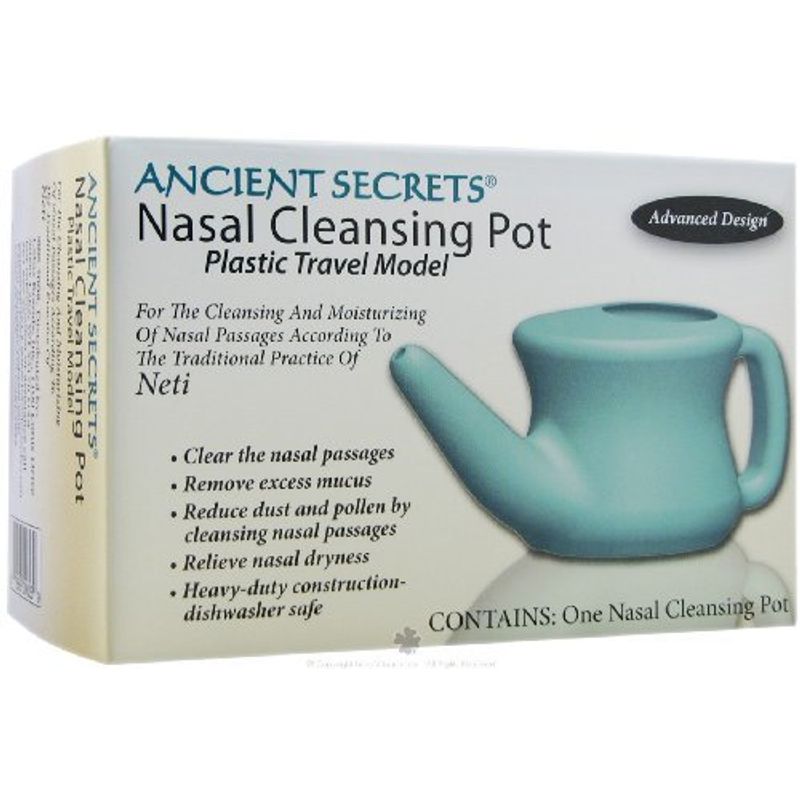 Ancient Secrets Nasal Cleansing Neti Pot - Plastic - 1 Pot - Online ...