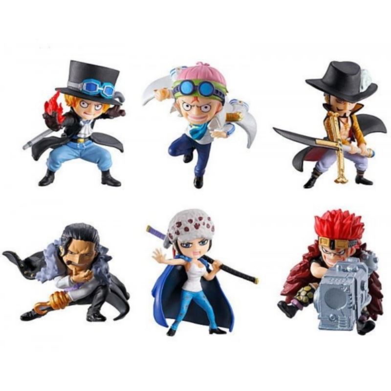 ONE PIECE One-Piece Fruit 18th Naval Battle x 6 Types Set Full Comp ...