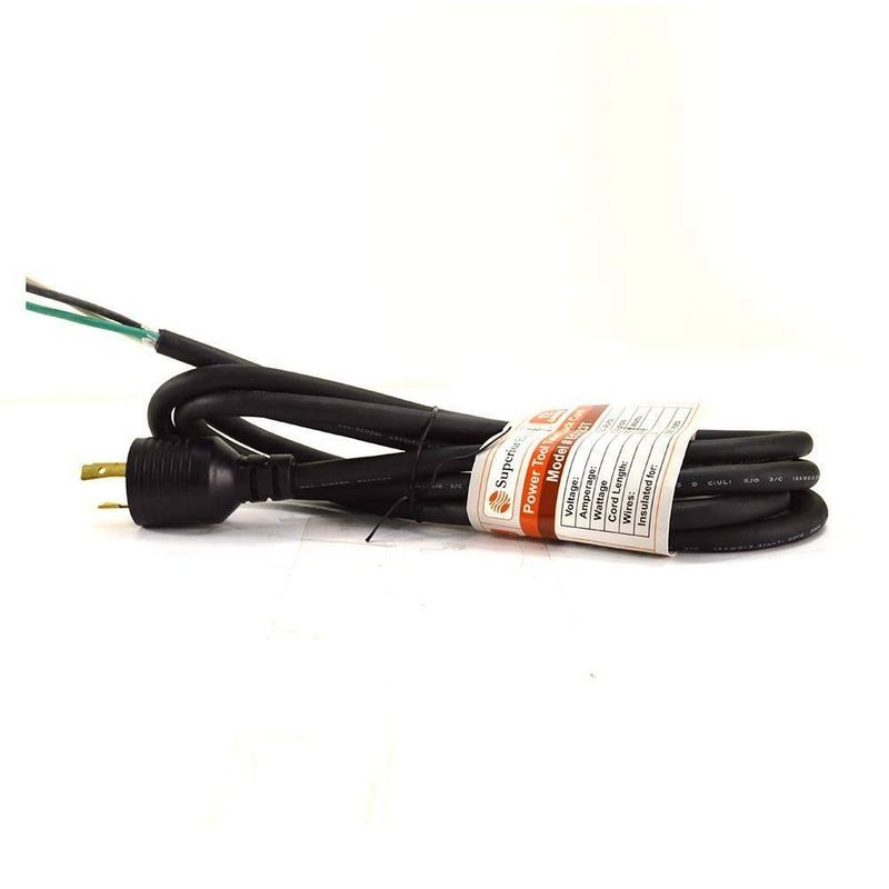 Superior Electric EC123T 9 Feet 12 AWG SJO 3 Wire 125 Volt NEMA L5-20P ...