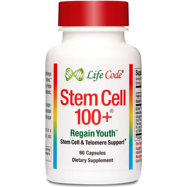 Stem Cell 100+: Multi-Pathway Anti-Aging & Regeneration Supplement ...