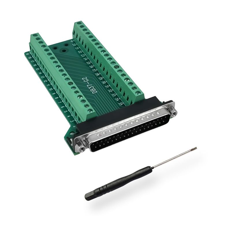 BRIEFCEC DB37 Adapter D-SUB RS-232 RS485 Serial to 37-Pin Solderless ...