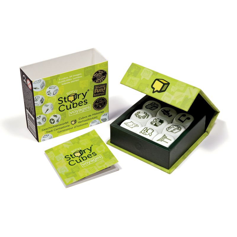 Zygomatic Rory's Story Cubes Voyages | Storytelling Game for Kids and Adults | Fun Family Game ...