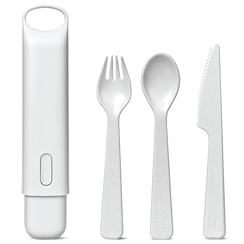 Hip with Purpose Cutlery Set with Case I Portable, Reusable and Durable ...
