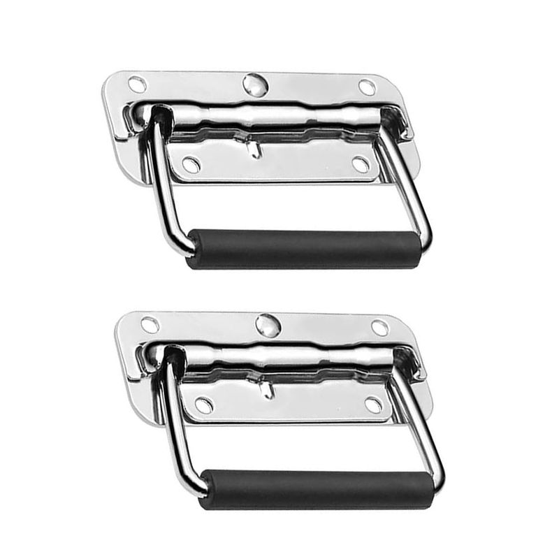 LATRAT Box Handle, Folding Spring Ring Made of 304 Stainless Steel ...