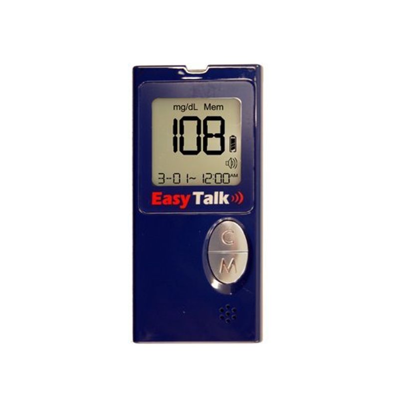 Easy Talk Blood Glucose Monitor (Talking Diabetes Meter) - Online ...
