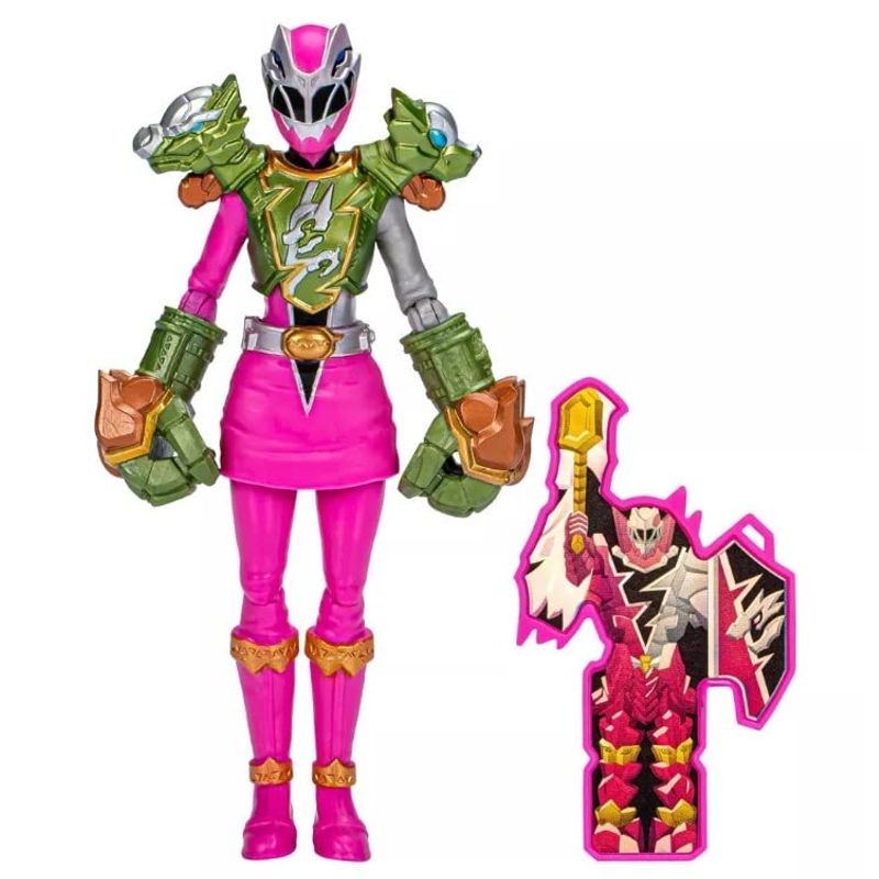 Power Rangers Dino Fury Smash Armor Pink Ranger Actionfigur, Spielzeug ...