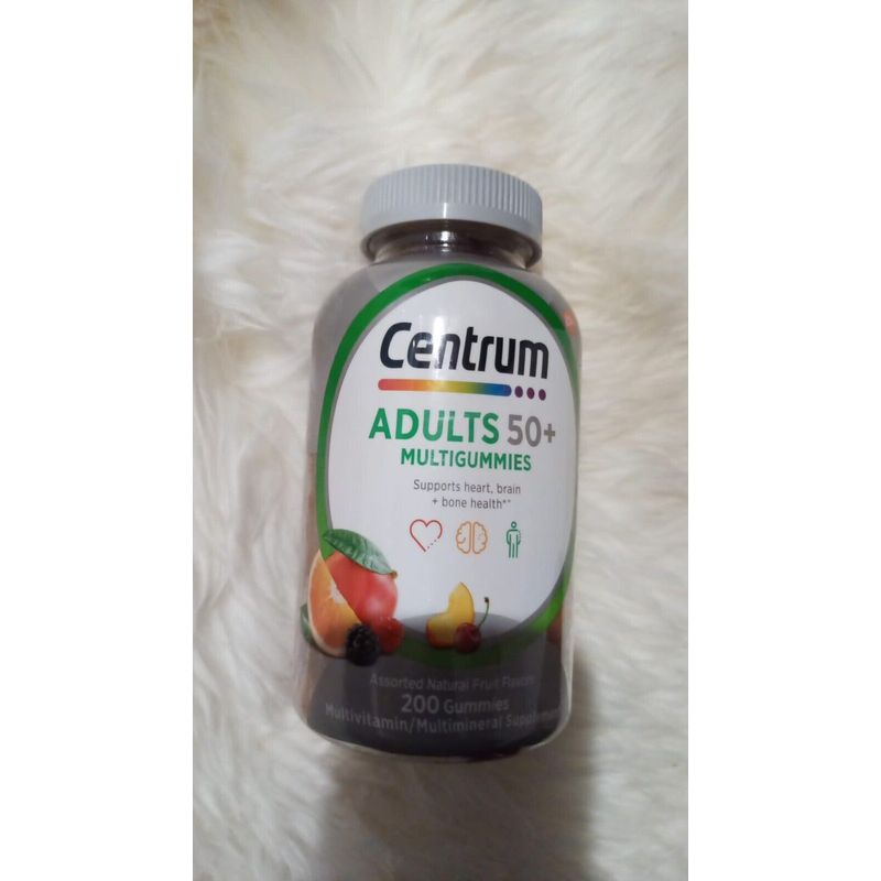 Centrum Multivitamin Gummies for Adults MultiGummies (200 ct.) 50+ 200 - Online Marketplace ...