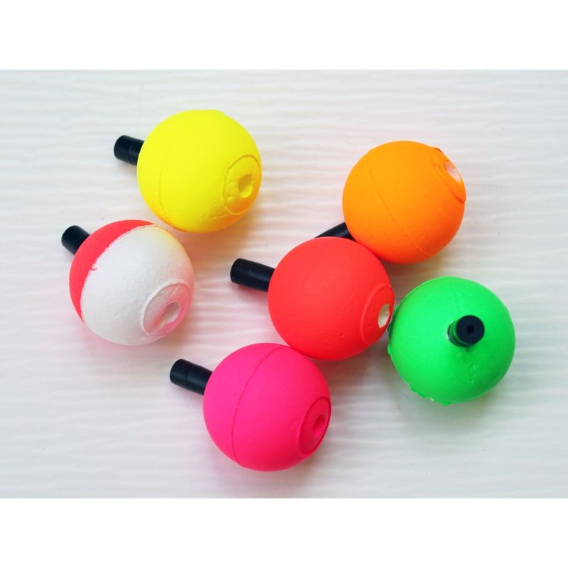 LOT OF 15 COMAL TACKLE 0.50" Round Peg Floats Fishing Rigging Tackle ...