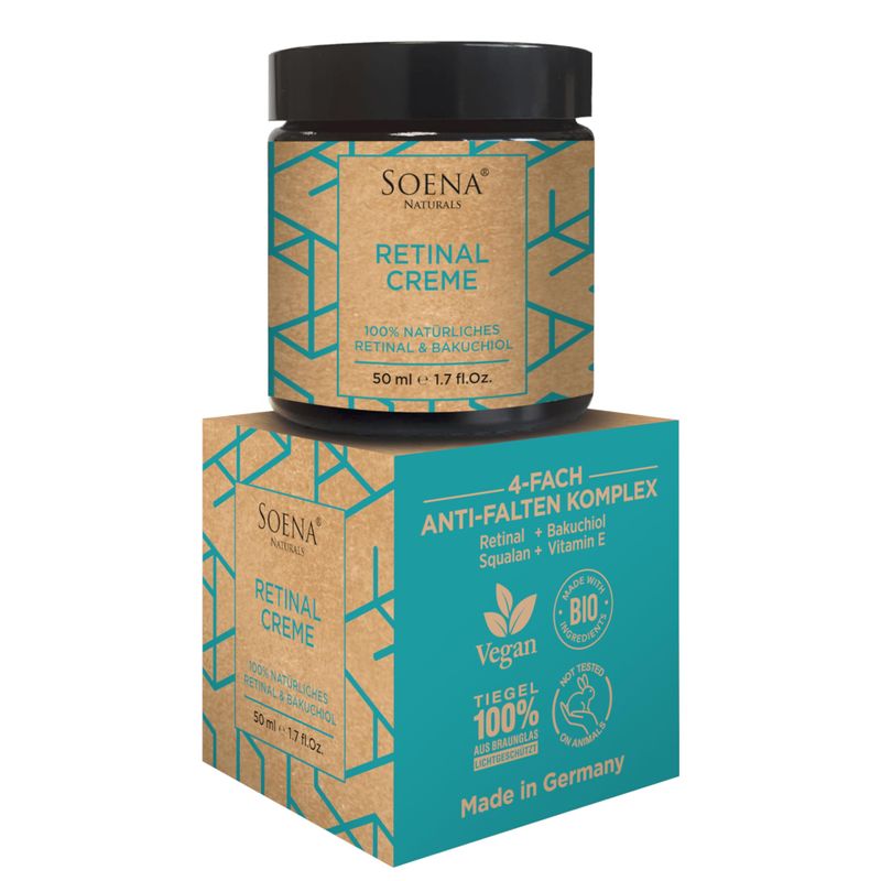 Organic Retinol Cream High Dose + Power Active Ingredients - Hyaluron ...
