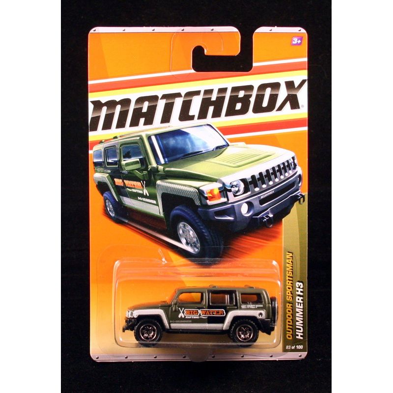 HUMMER H3 MATTE GREEN Outdoor Sportsman Series (#10 of 10) MATCHBOX ...