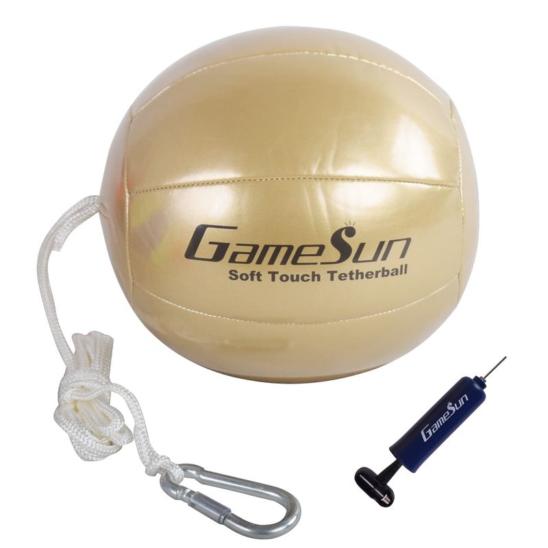 GAMESUN Tetherball Ball and Rope Set- Tetherball Ball with Rope and ...