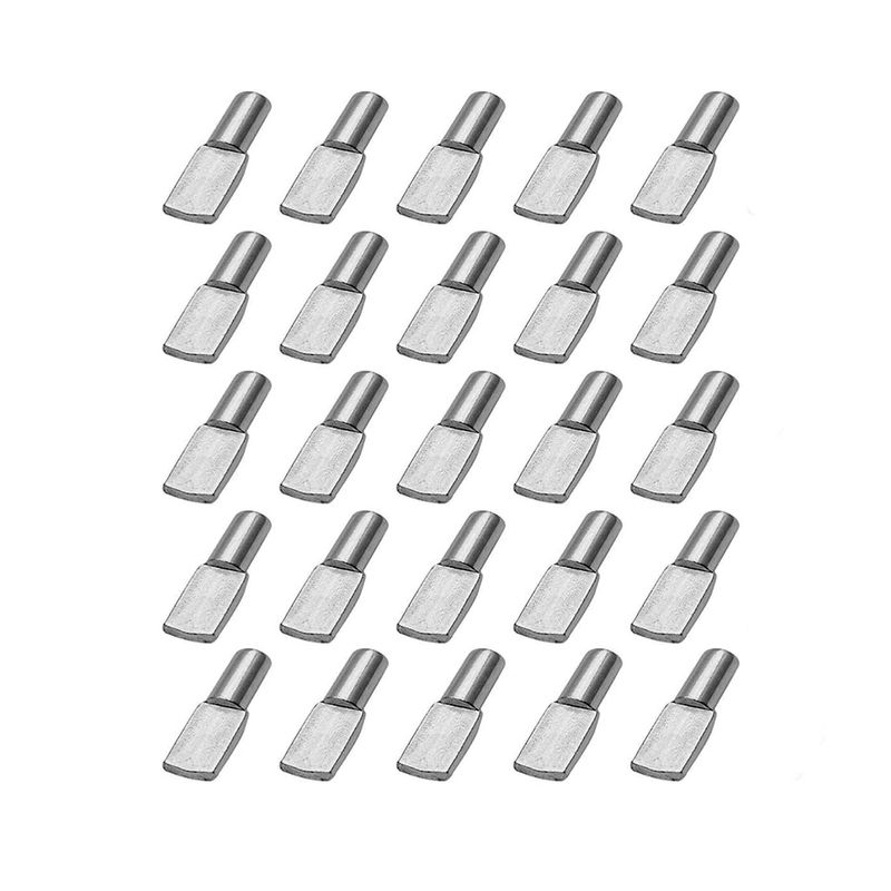5 mm Shelf Support Pegs - 25pcs Shelf Pins,Wardrobe Shelf Pins - Shelf ...