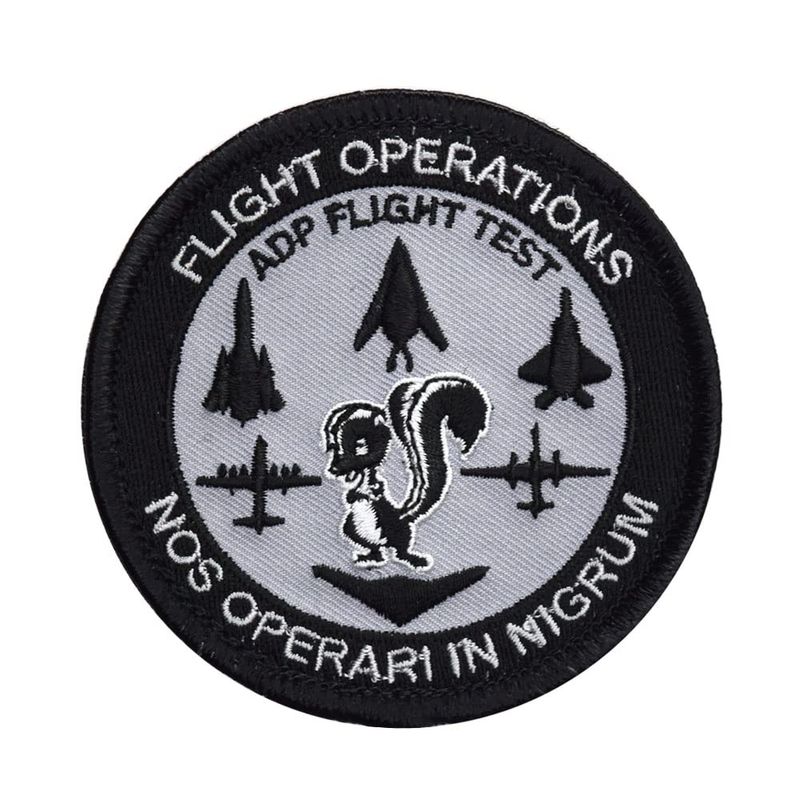 LOCKHEED SKUNK WORKS FLIGHT OPERATIONS Patch Double Sided Velcro (1 ...