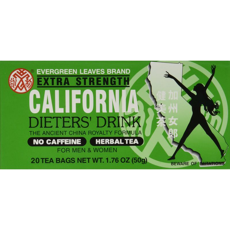 California Dieter Drink Extra Strength Tea | 1.76 ounces | 3 Pack ...