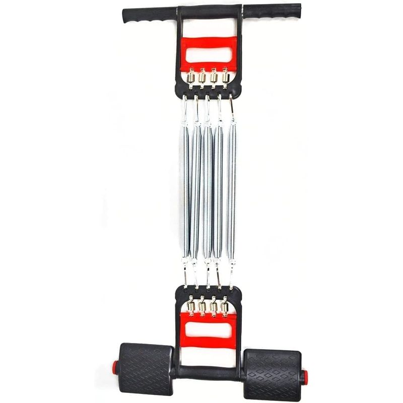 PEBBLE HUG 5 Spring Chest Expander Hand Gripper Pull-Up Bars, 3 in-1 ...