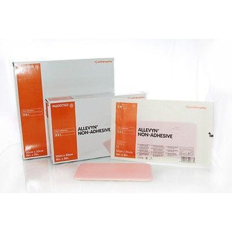 ALLEVYN Non-Adhesive 20cm x 20cm x5 Advanced Foam Wound Dressings 66007638 - EveryMarket