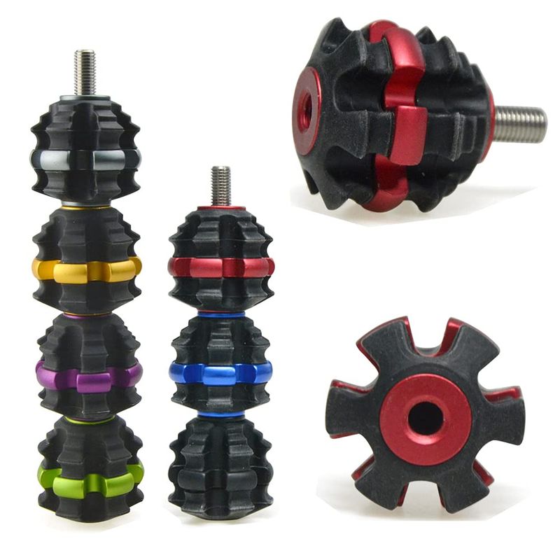 ZSHJGJR Archery Stackable Bow Stabilizer Ball Reduce Shock Absorber ...