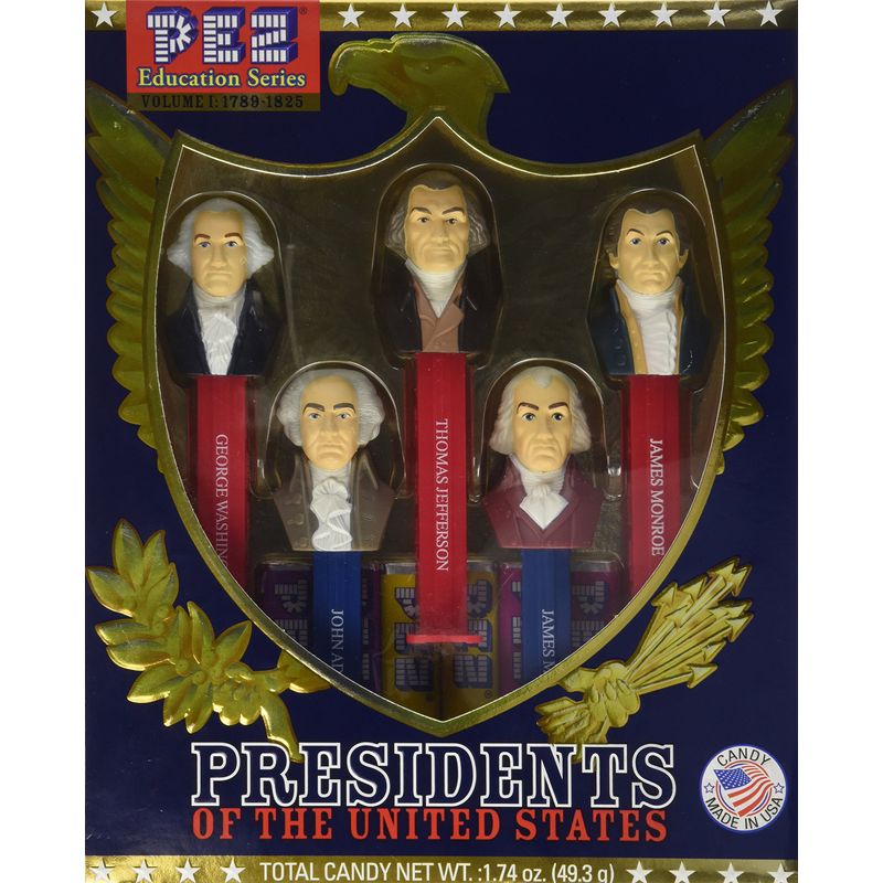 Presidents of the USA PEZ Candy Dispensers: Volume 1 - 1789-1825 ...
