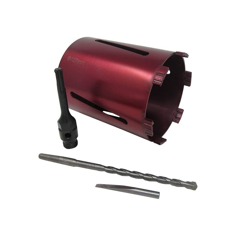 Moorcut Direct Ltd 127mm 5" Dry Diamond Core Drill Bit with Turbo ...