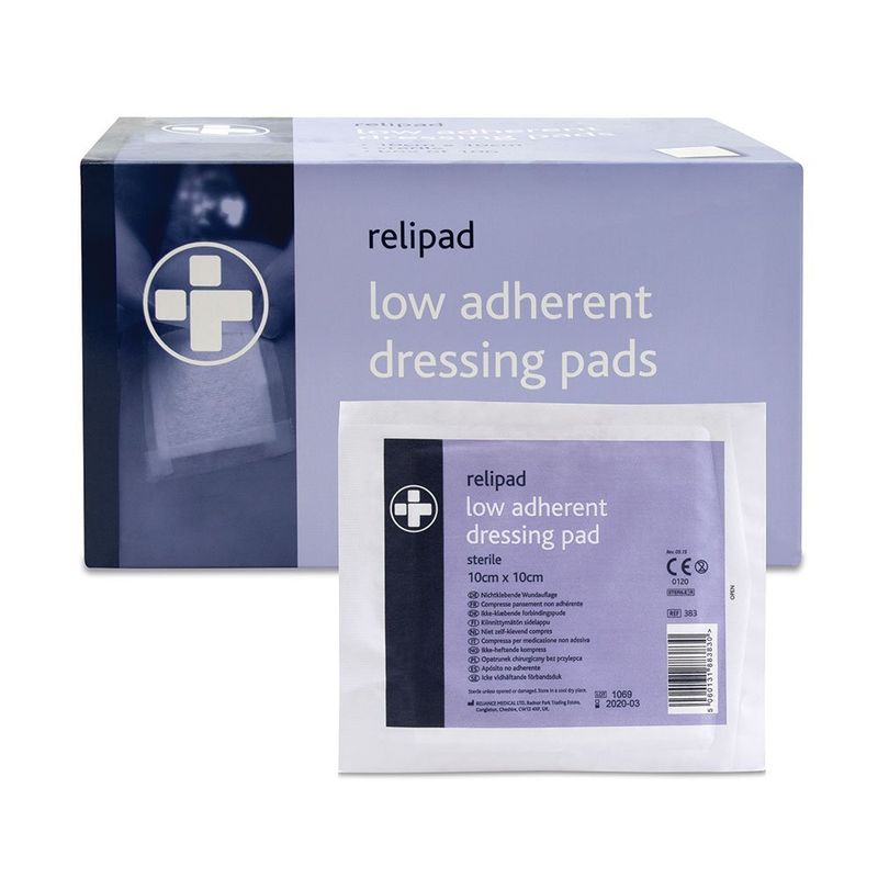 Reliance Medical Relipad First Aid Sterile Dressing - Low-Adherent ...
