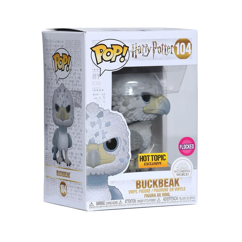 Funko Harry Potter Pop! Buckbeak (Flocked) Vinyl Figure Hot Topic ...