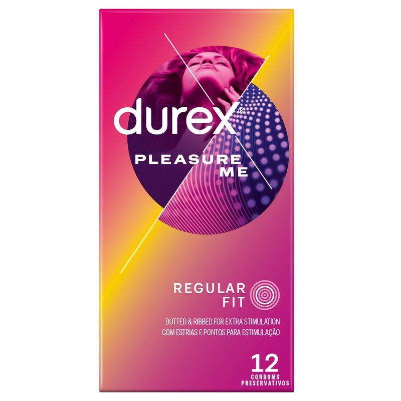 Durex Pleasure Me Condoms Ribbed & Dotted Regular Fit 12s - Online Marketplace - EveryMarket