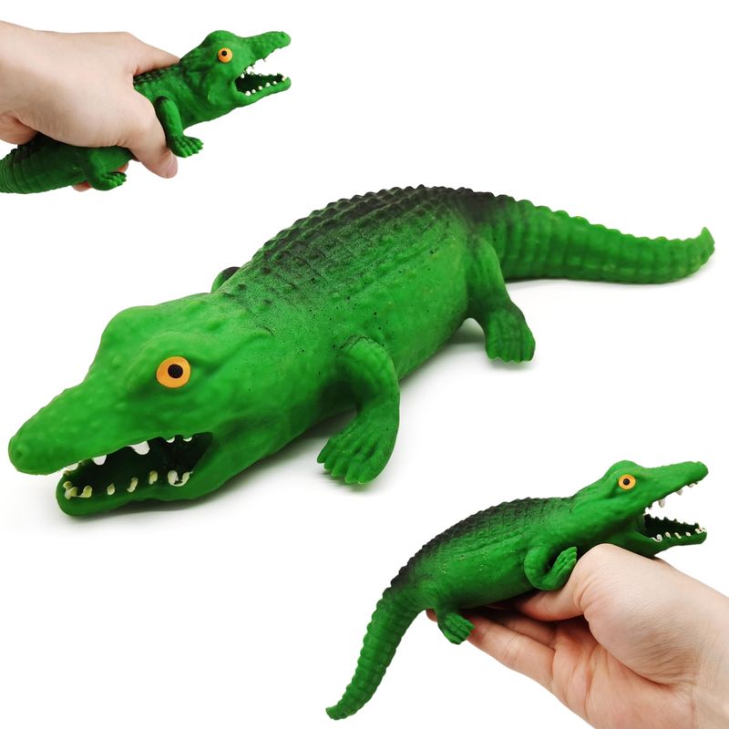 ZTATU Alligator Toy, Squishy Fidget Toys Stress Balls for Kids (1PCS ...